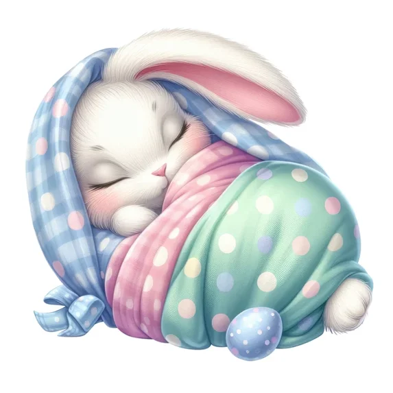 DOPASTICKER Car Sticker Egg Day Bunny With Flower Sticker Phone Sticker ...