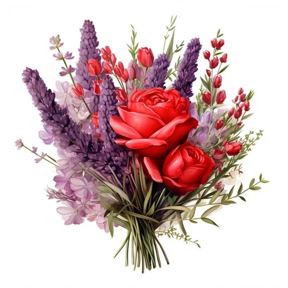 DOPASTICKER Car Sticker Flowers Motif Sticker Decoration Phone Sticker ...