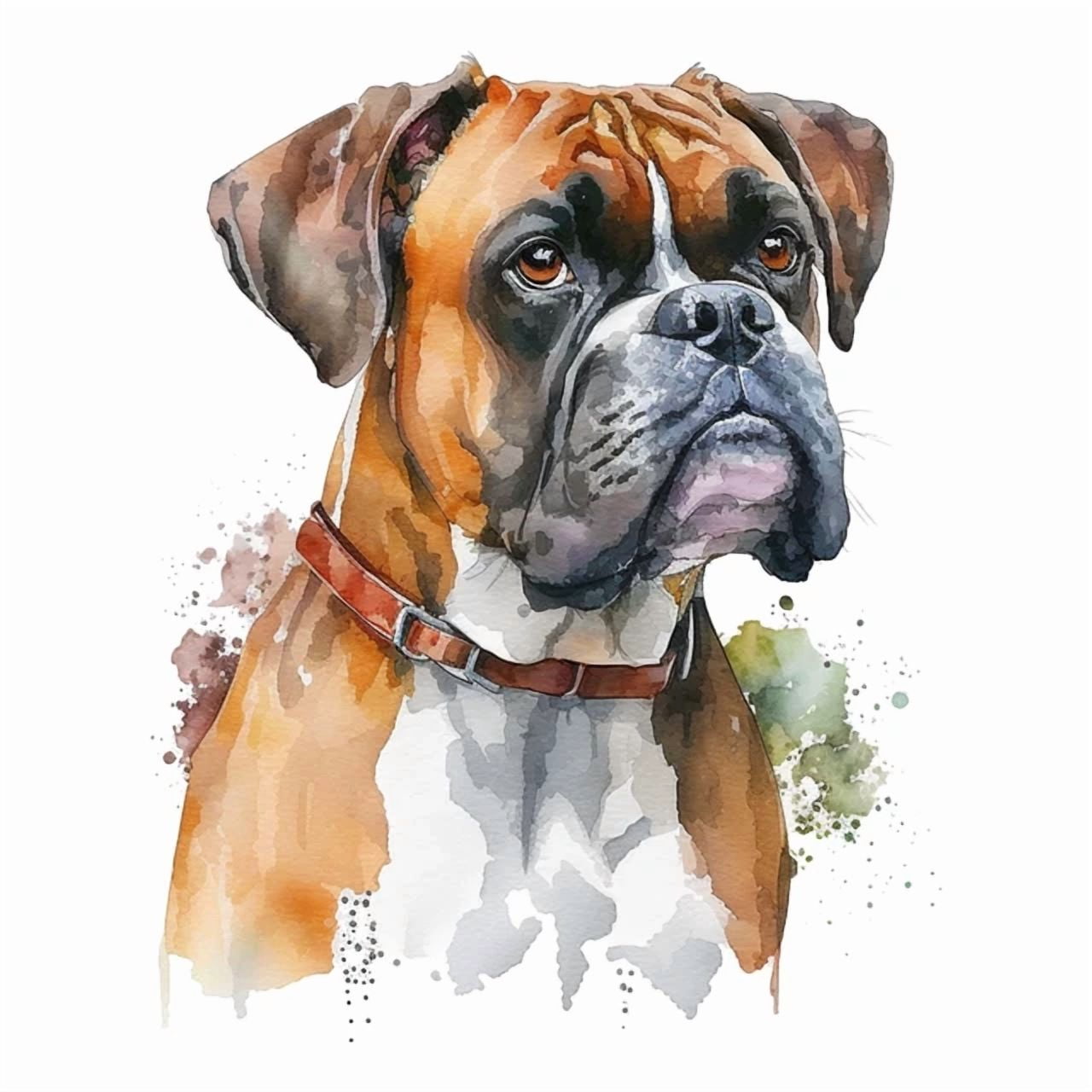 DOPASTICKER Car Sticker German Boxer Car Sticker Dogs Sticker Phone ...