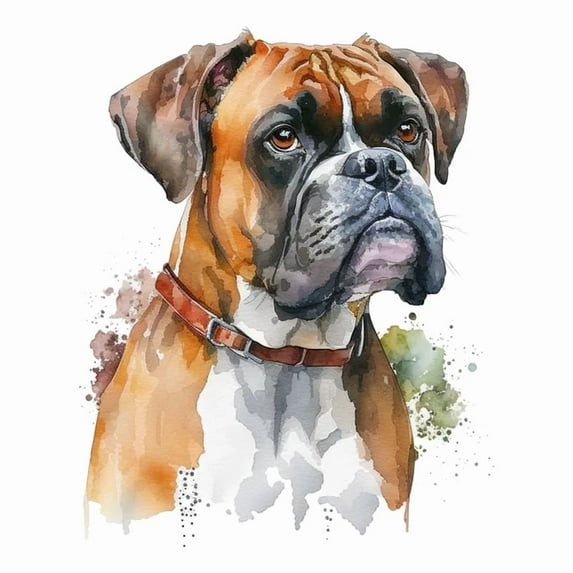 DOPASTICKER Car Sticker German Boxer Car Sticker Dogs Sticker Phone ...