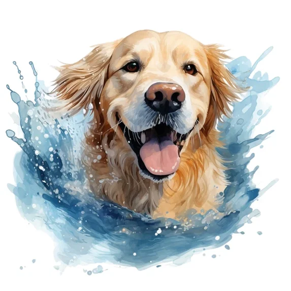 DOPASTICKER Car Sticker Golden Retriever Car Sticker Dogs Sticker Phone ...