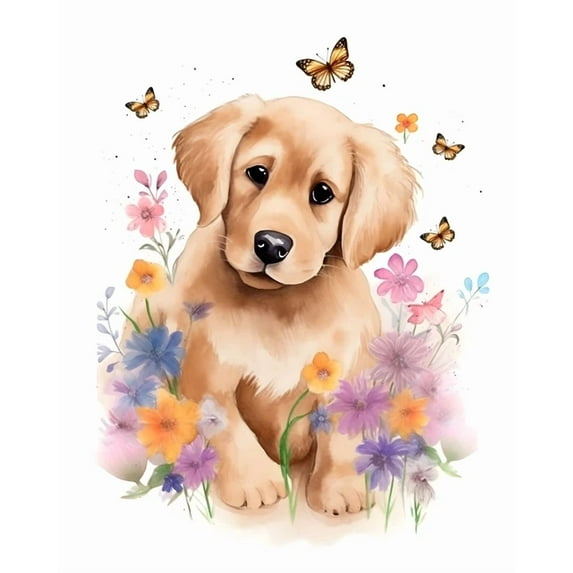 DOPASTICKER Car Sticker Golden Retriever Car Sticker Dogs Sticker Phone ...