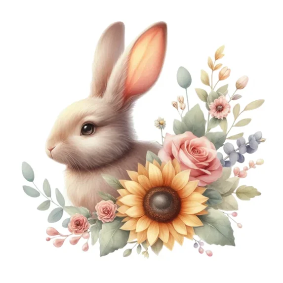 DOPASTICKER Car Sticker Grumpy Egg Day Bunny Sticker Phone Sticker ...