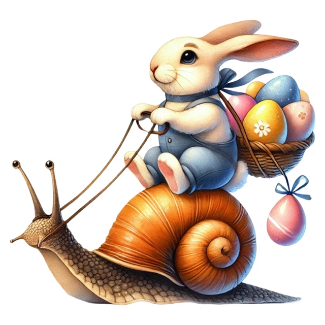 DOPASTICKER Car Sticker Grumpy Egg Day Bunny Sticker Phone Sticker ...