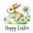 DOPASTICKER Car Sticker Grumpy Egg Day Bunny Sticker Phone Sticker ...