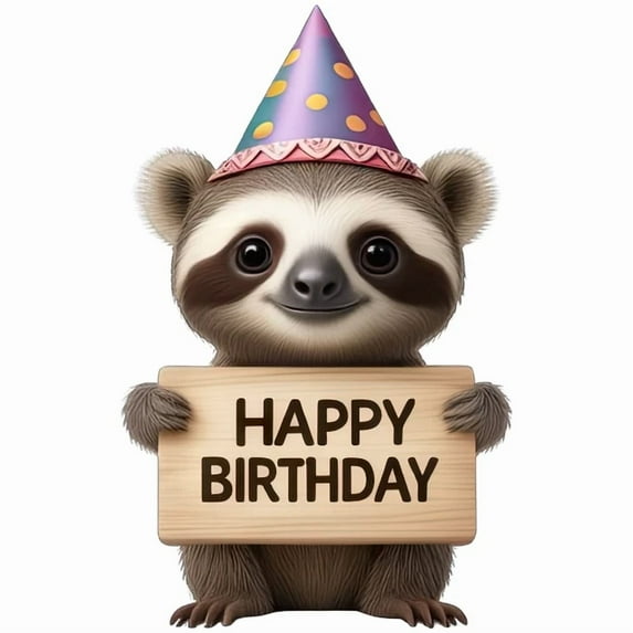 DOPASTICKER Car Sticker Happy Birthday Sticker Phone Sticker, Latop ...