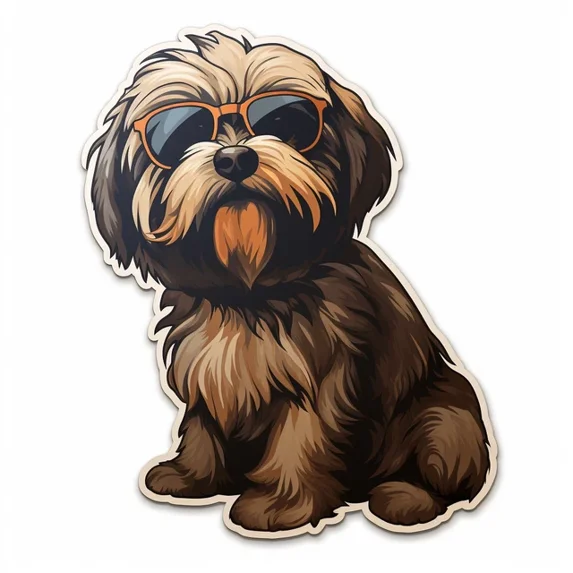 DOPASTICKER Car Sticker Havanese Car Sticker Dogs Sticker Phone Sticker ...