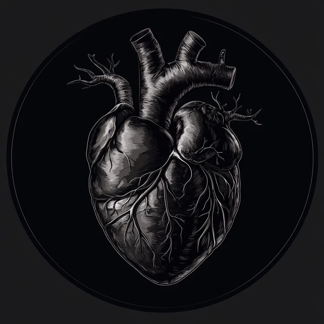 DOPASTICKER Car Sticker Heart Anatomy Sticker Phone Sticker, Latop ...