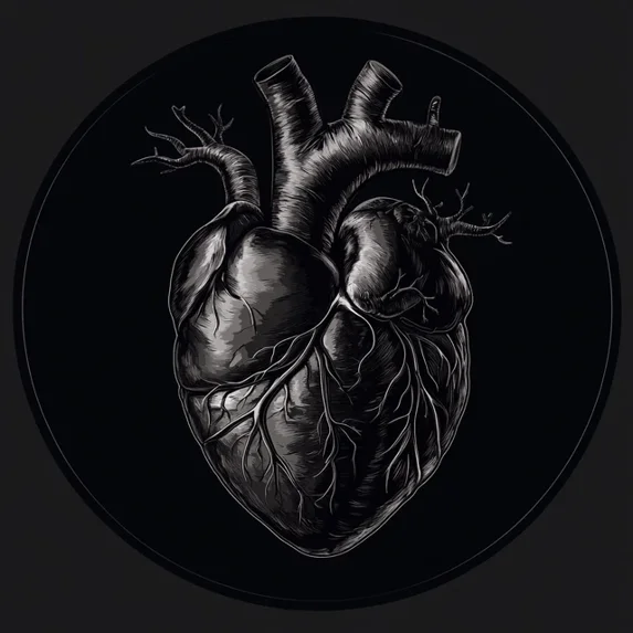 DOPASTICKER Car Sticker Heart Anatomy Sticker Phone Sticker, Latop ...