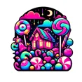 DOPASTICKER Car Sticker Horror Neon Sticker Phone Sticker, Latop ...