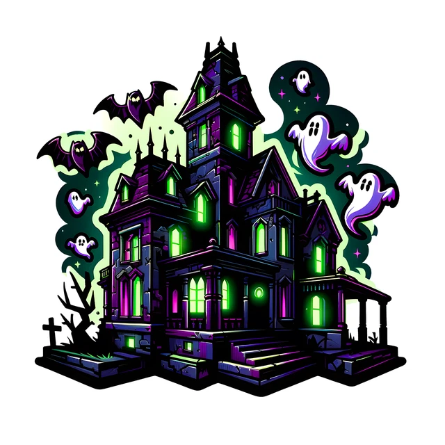 DOPASTICKER Car Sticker Horror Neon Sticker Phone Sticker, Latop ...