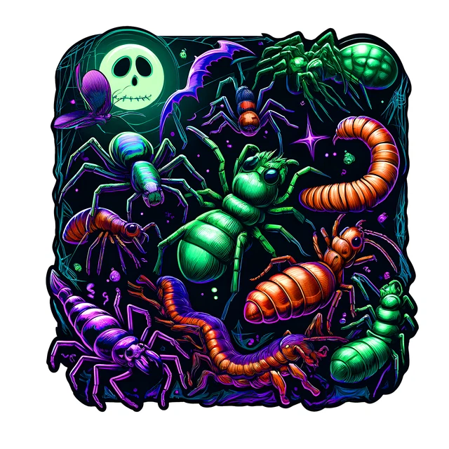 DOPASTICKER Car Sticker Horror Neon Sticker Phone Sticker, Latop ...