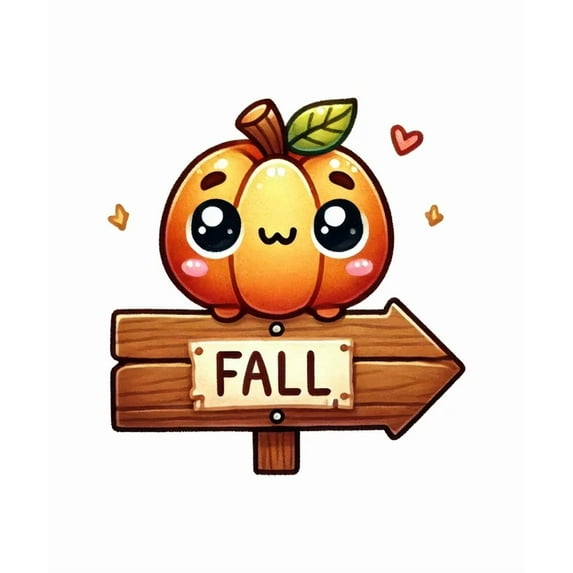 DOPASTICKER Car Sticker Kawaii Autumn Sticker Phone Sticker, Latop ...