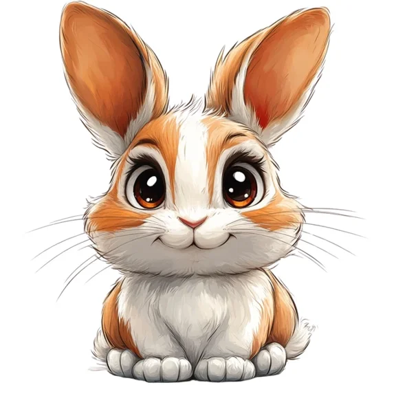 DOPASTICKER Car Sticker Peeking Rabbit Sticker Phone Sticker, Latop ...