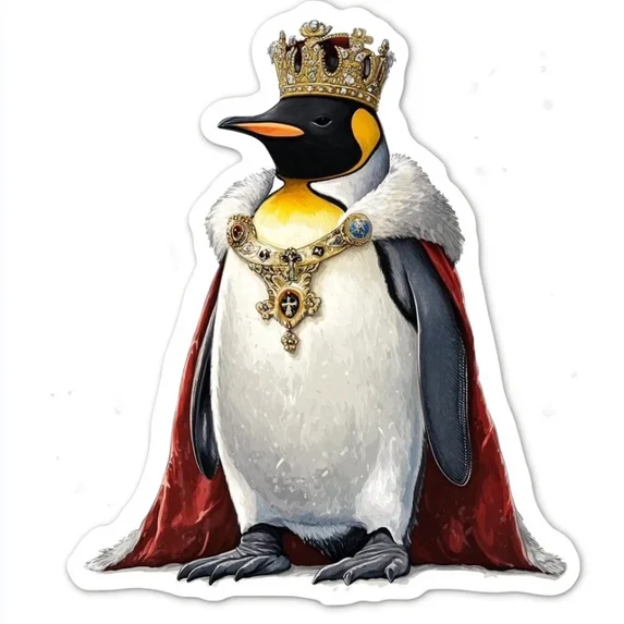 DOPASTICKER Car Sticker Penguin Sticker Phone Sticker, Latop Sticker ...