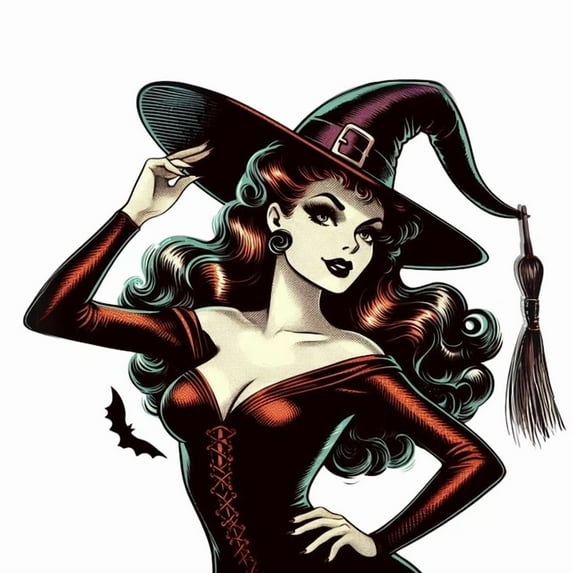 DOPASTICKER Car Sticker Retro Horror Mystic Sticker Phone Sticker ...