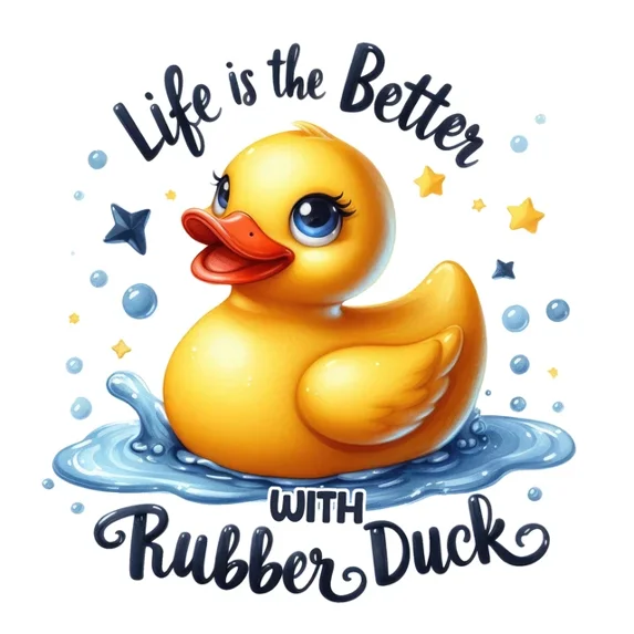 DOPASTICKER Car Sticker Rubber Duck Sticker Phone Sticker, Latop ...