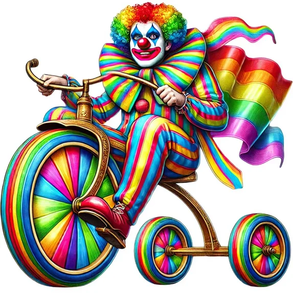 DOPASTICKER Car Sticker Scary Clown Sticker Phone Sticker, Latop ...