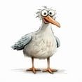 DOPASTICKER Car Sticker Seagull Sticker Phone Sticker, Latop Sticker ...