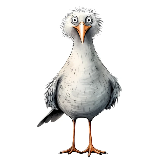 DOPASTICKER Car Sticker Seagull Sticker Phone Sticker, Latop Sticker ...