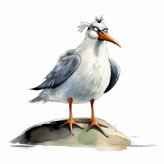 DOPASTICKER Car Sticker Seagull Sticker Phone Sticker, Latop Sticker ...