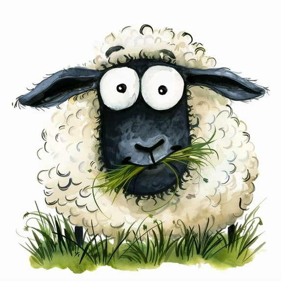 DOPASTICKER Car Sticker Sheep Sticker Phone Sticker, Latop Sticker ...