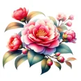 DOPASTICKER Car Sticker Spring Flower Sticker Phone Sticker, Latop ...