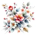 DOPASTICKER Car Sticker Spring Flower Sticker Phone Sticker, Latop ...