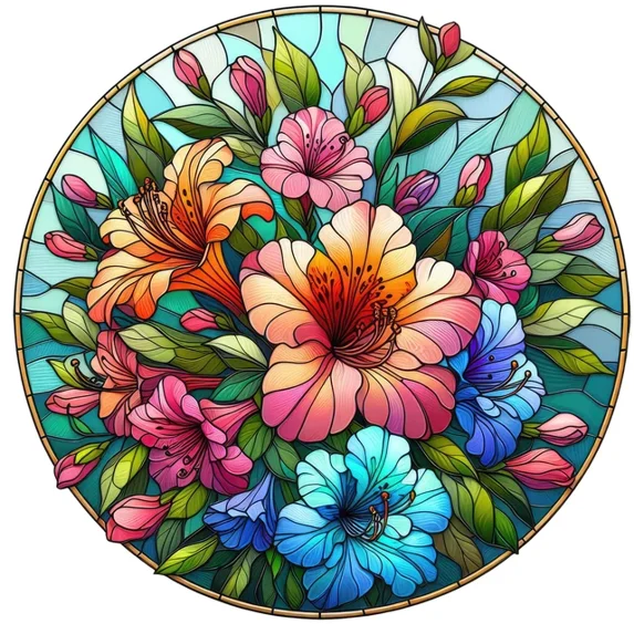 DOPASTICKER Car Sticker Spring Flower Sticker Phone Sticker, Latop ...