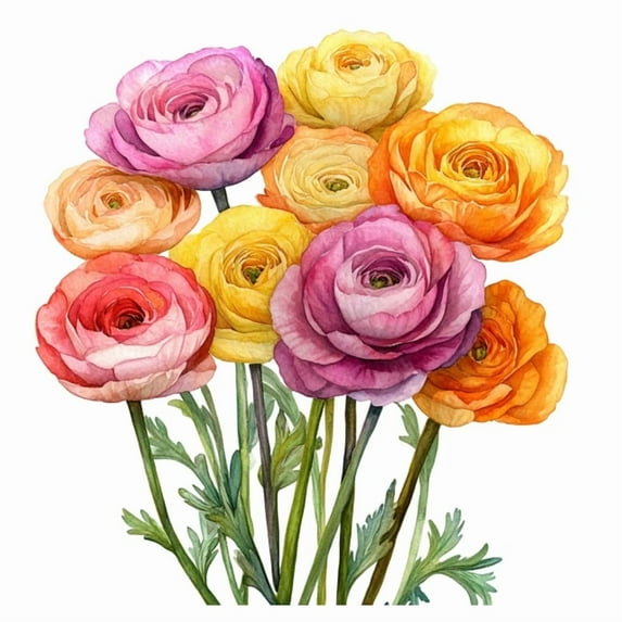 DOPASTICKER Car Sticker Spring Flower Sticker Phone Sticker, Latop ...