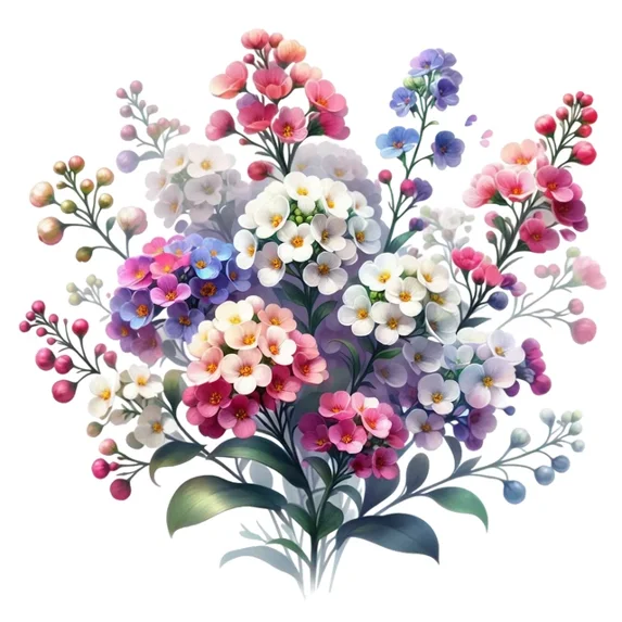 DOPASTICKER Car Sticker Spring Flower Sticker Phone Sticker, Latop ...