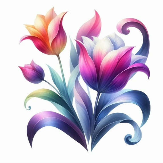 DOPASTICKER Car Sticker Spring Flower Sticker Phone Sticker, Latop ...