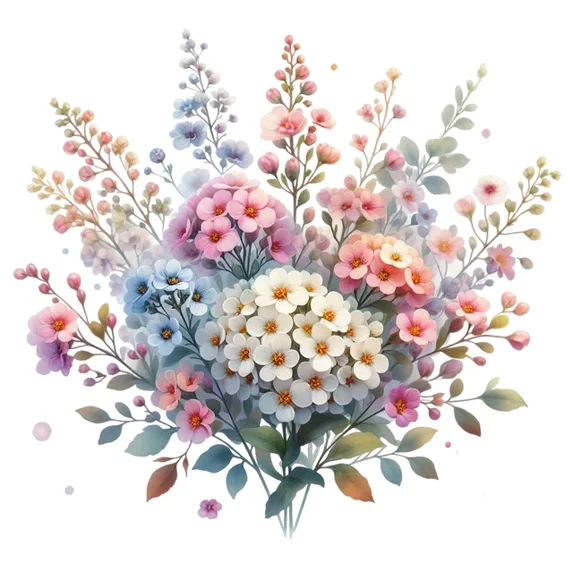 DOPASTICKER Car Sticker Spring Flower Sticker Phone Sticker, Latop ...