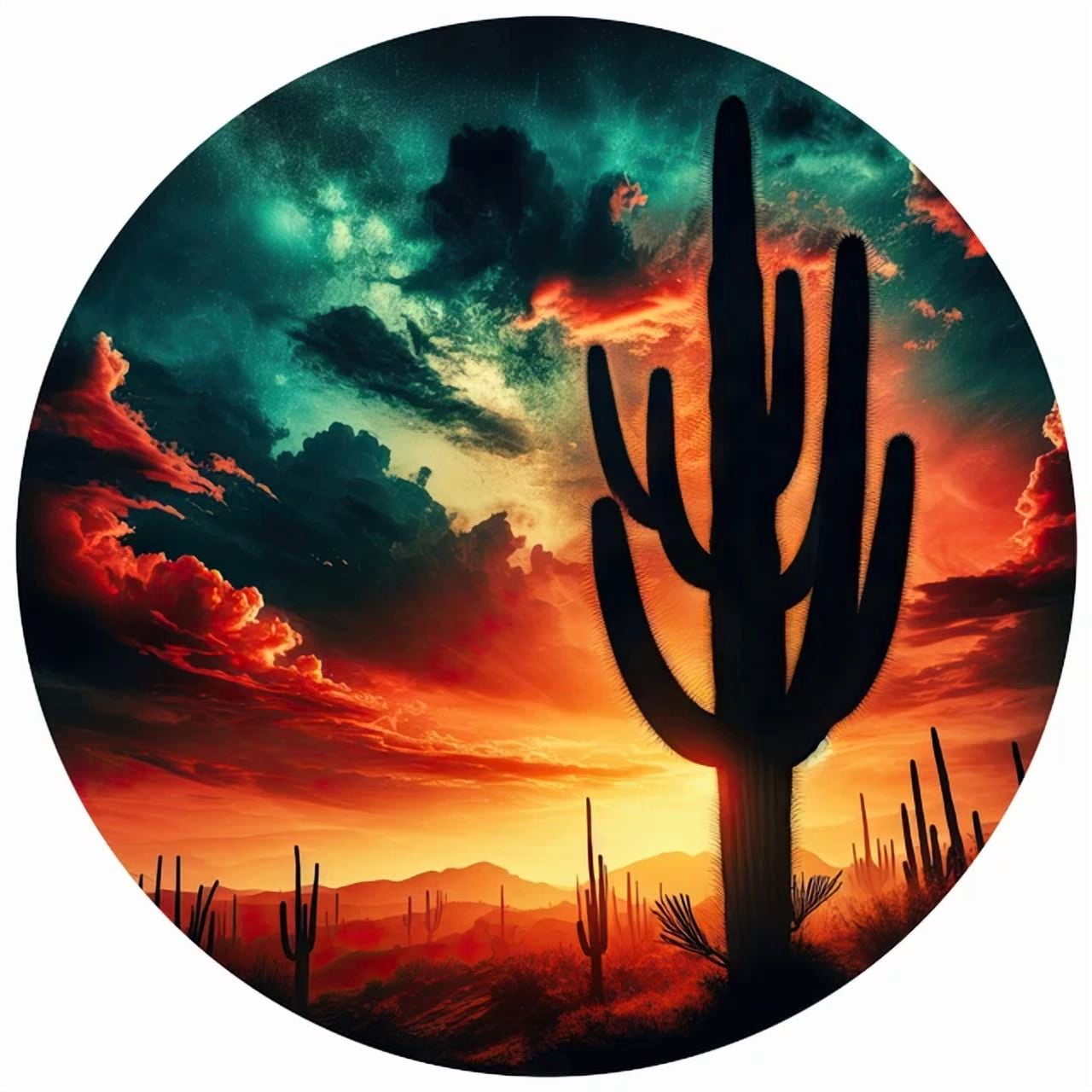 DOPASTICKER Car Sticker Sunset Sticker Phone Sticker, Latop Sticker ...