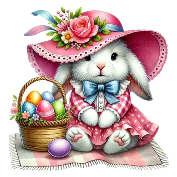 DOPASTICKER Car Sticker Tuning Car Egg Day Bunny Rear Window Phone ...