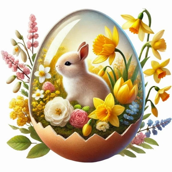 DOPASTICKER Car Sticker Tuning Car Egg Day Bunny Rear Window Phone ...
