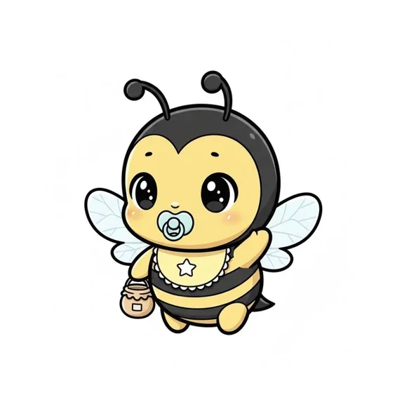 DOPASTICKER Car Sticker Tuning Car Rear Window Bee Phone Sticker, Latop ...