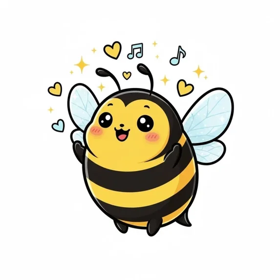 DOPASTICKER Car Sticker Tuning Car Rear Window Bee Phone Sticker, Latop ...