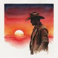 DOPASTICKER Car Sticker Tuning Car Rear Window Cowboy Sunset Phone ...