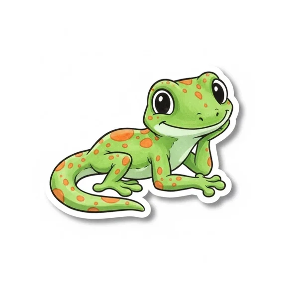 DOPASTICKER Car Sticker Tuning Car Rear Window Gecko Phone Sticker ...