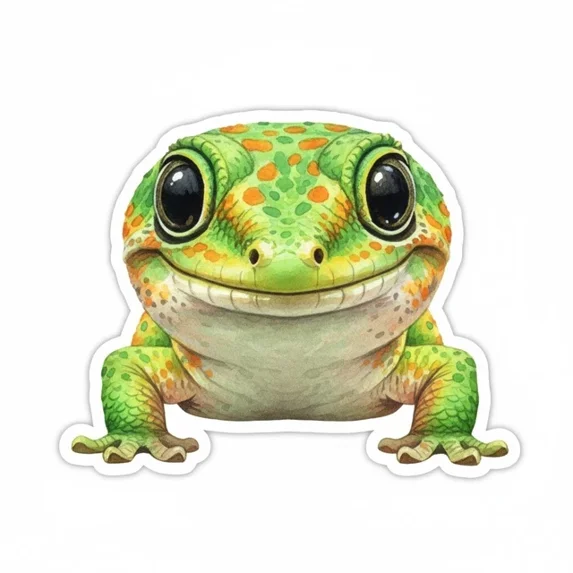 DOPASTICKER Car Sticker Tuning Car Rear Window Gecko Phone Sticker ...