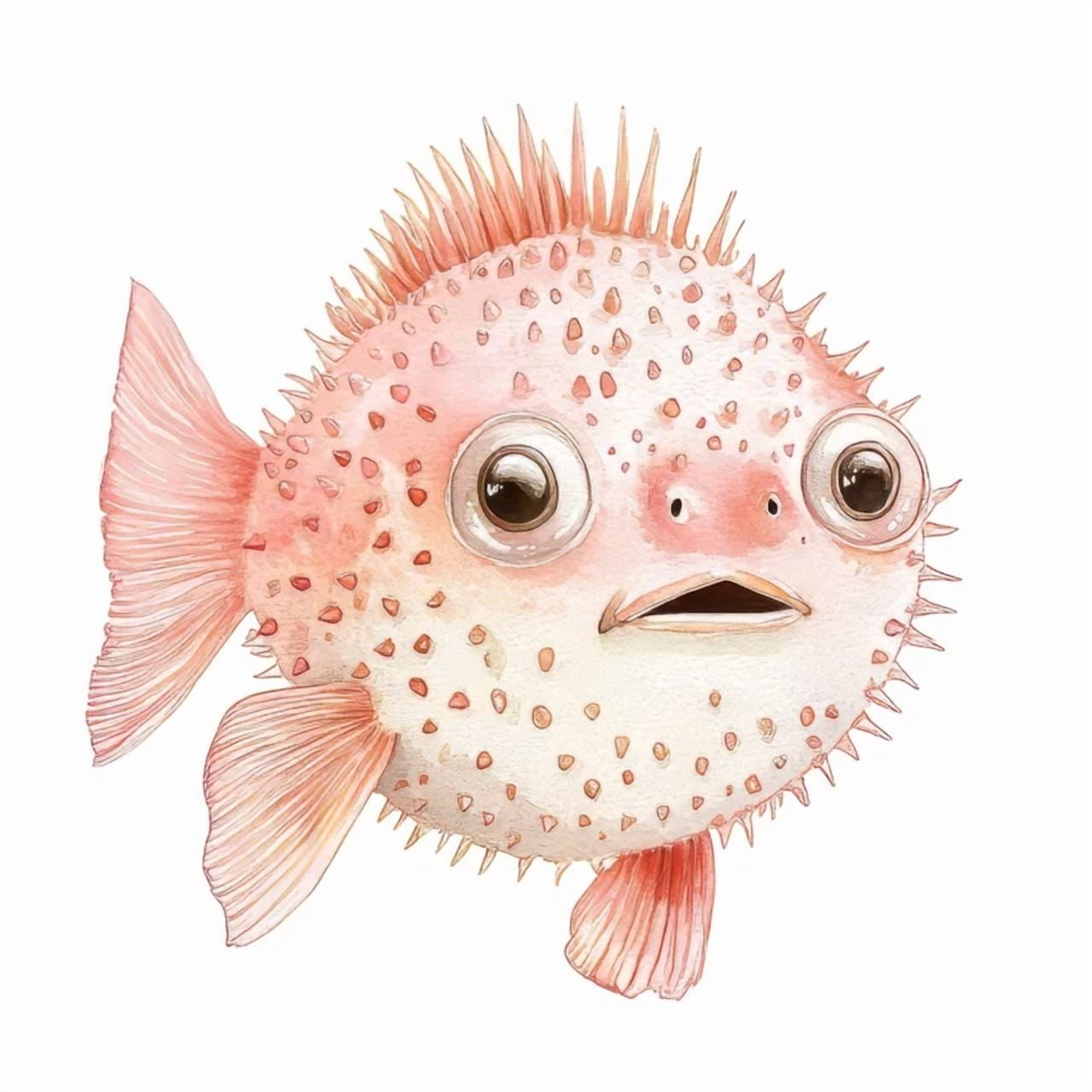 DOPASTICKER Car Sticker Tuning Car Rear Window Puffer Fish Phone ...