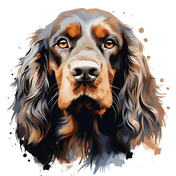 DOPASTICKER Car Sticker Watercolor Dog Sticker Phone Sticker, Latop ...