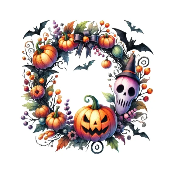 DOPASTICKER Car Sticker Watercolor Horror Sticker Phone Sticker, Latop ...