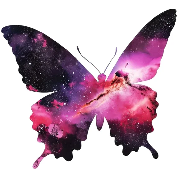 DOPASTICKER Car Sticker Watercolor Silhouette Sticker Phone Sticker ...