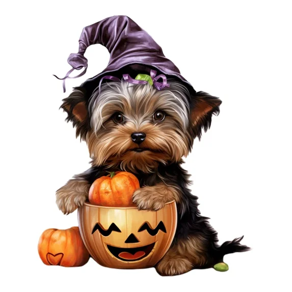 DOPASTICKER Car Sticker Yorkshire Terrier Car Sticker Dogs Sticker ...