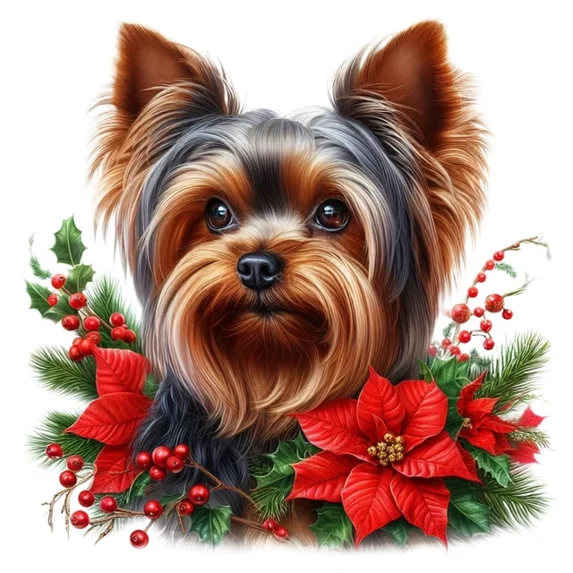 DOPASTICKER Car Sticker Yorkshire Terrier Car Sticker Dogs Sticker ...