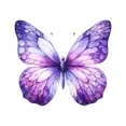 DOPASTICKER Car Stickers Purple Butterfly Stickers Stickers Phone ...