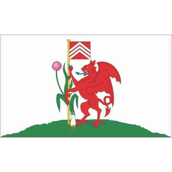 DOPASTICKER Cardiff Flag Sticker Wales City Sticker Phone Sticker ...