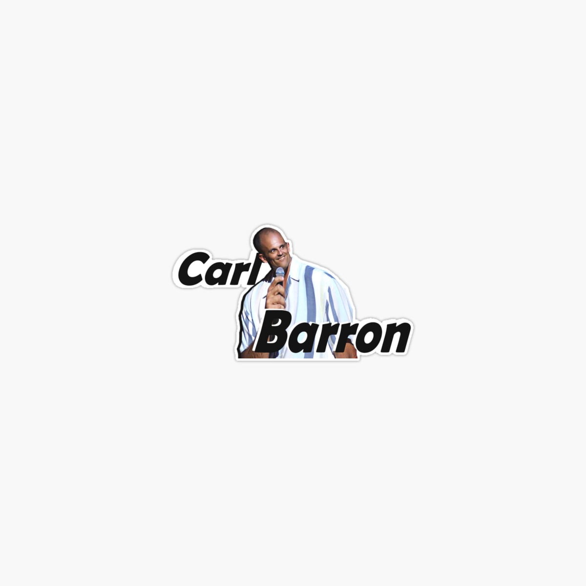 DOPASTICKER Carl Barron Comedian Sticker, Phone Sticker Car Stickers ...